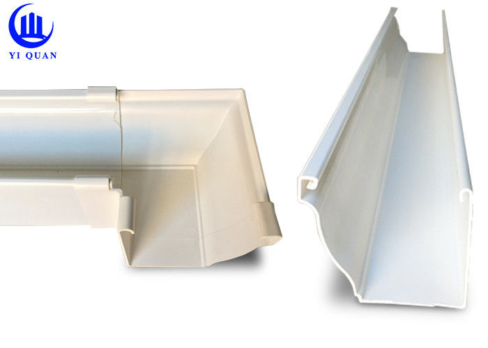Long life span PVC Rain Gutter sink For Villa eave roof water collecting