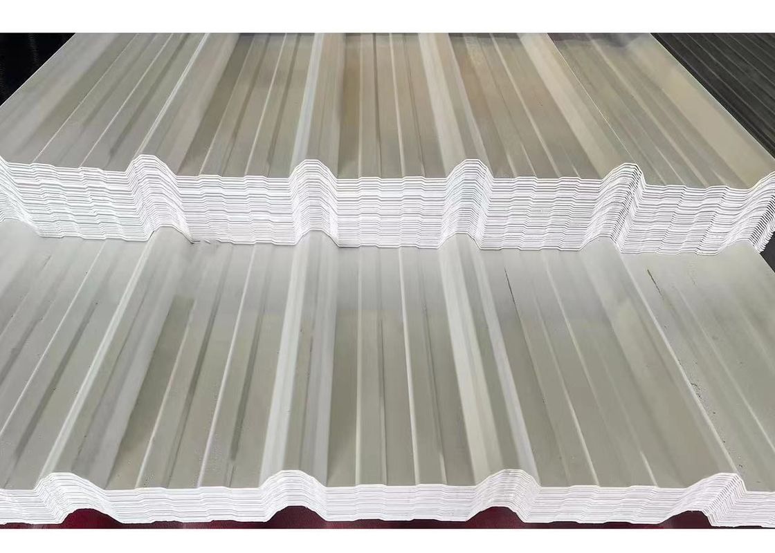 1.8mm Thickness Pvc Upvc Roofing Sheets For Plant Wall Cladding Workshop