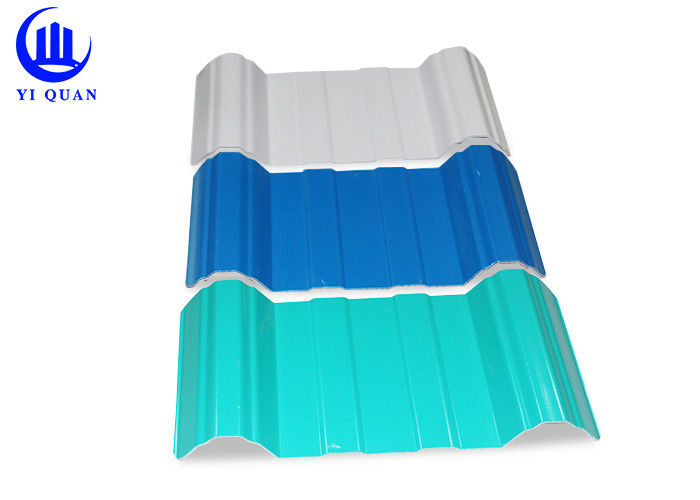 Flame Retardant Upvc Multilayer Roofing Sheets Anti - Corrosive ...