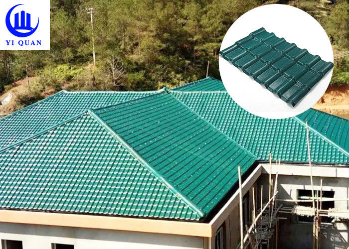 Super Strong Impact Resistance Effect Synthetic Resin Roof Tiles with ...