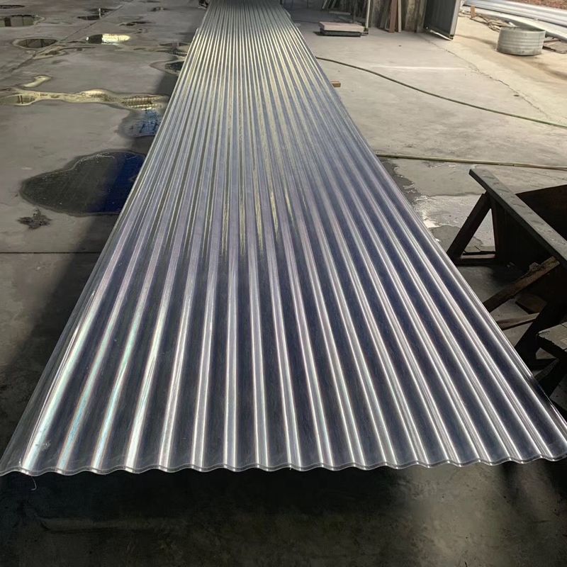 Multi Color FRP Transparent Roof Sheet Fiberglass Translucent Roof Tile