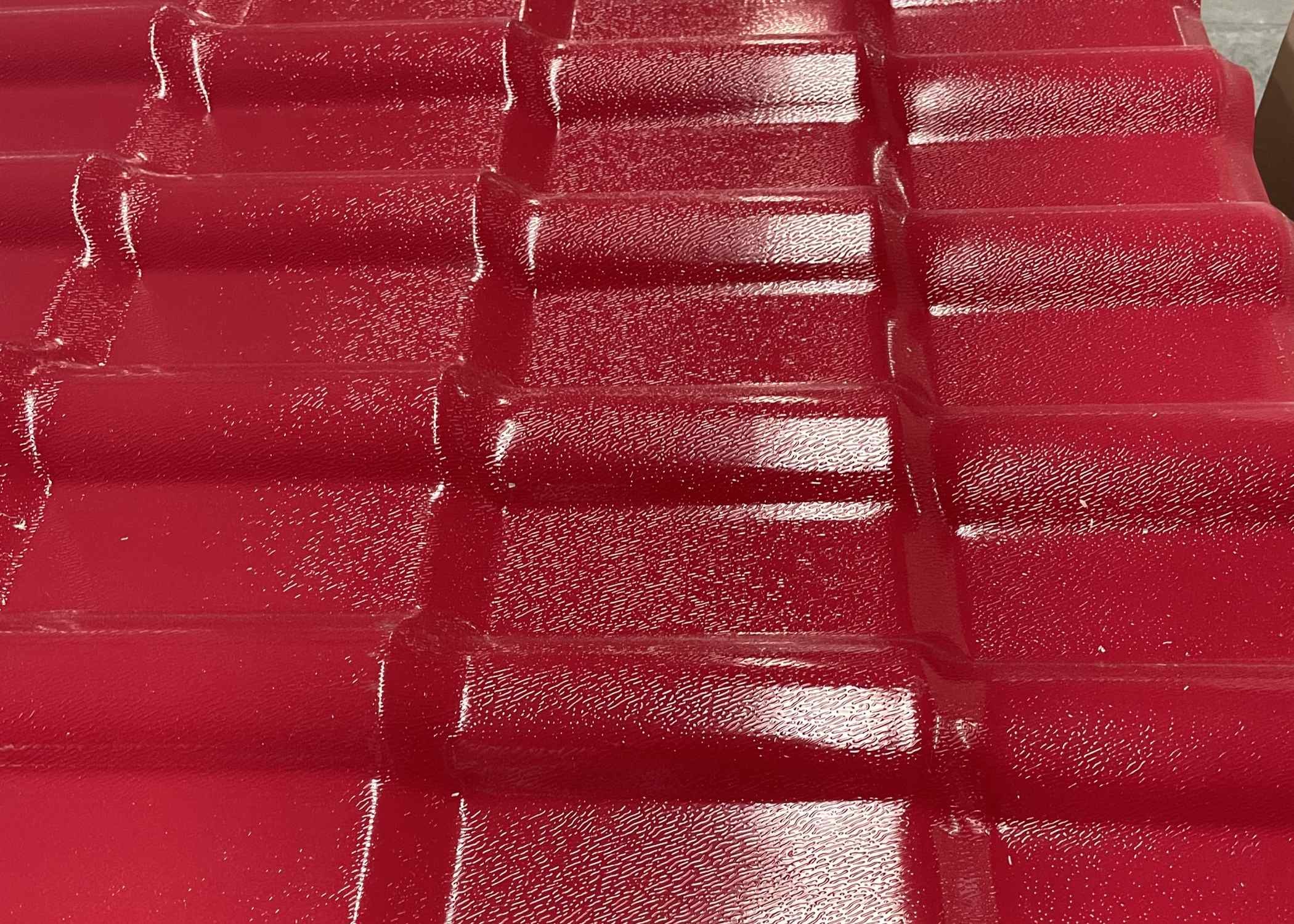 Waterproof ASA Synthetic Resin Roof Tile Heat Insulation Sound Insulation