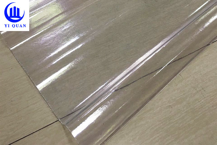 1.0mm Transparent Roofing Sheets For Skylight Fiber Glass Plastic Roof ...