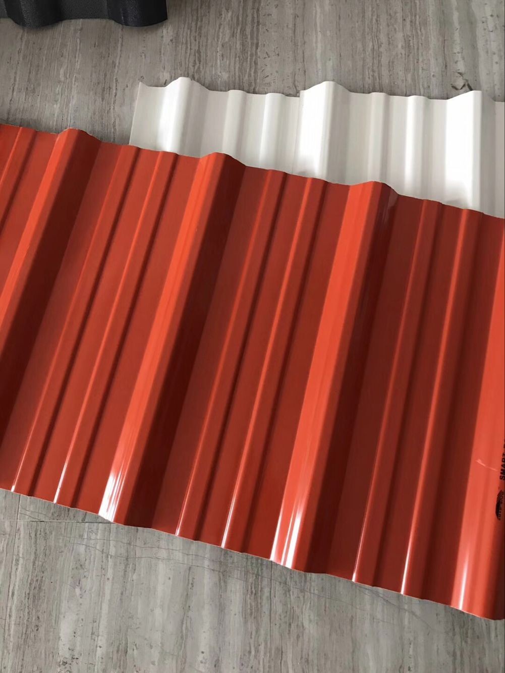 Thermal Insulation Upvc Multilayer Roofing Sheets / Plastic Roofs For ...