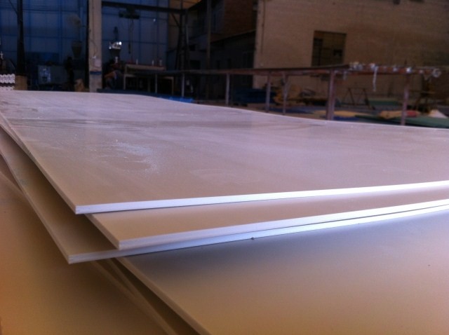 Weather Resistance PVC Flat Sheet Anti leaking Fire Resistance Plastic ...
