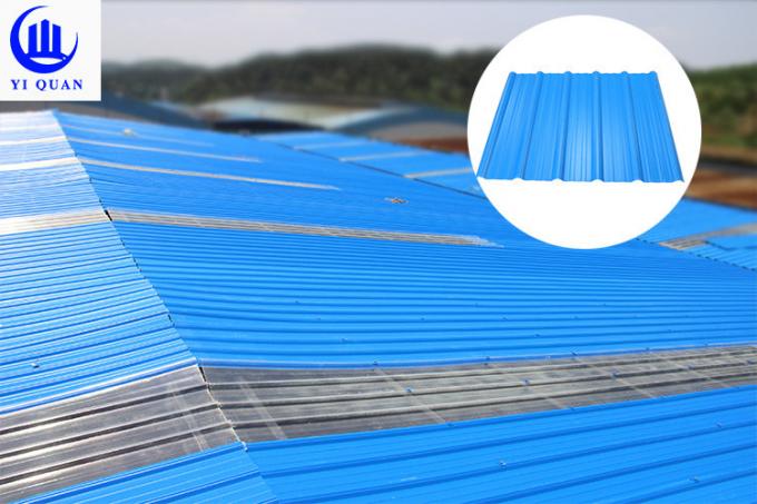 3 Layer Upvc Heat insulation Roofing Sheet Factory Roof Heat Resistant ...